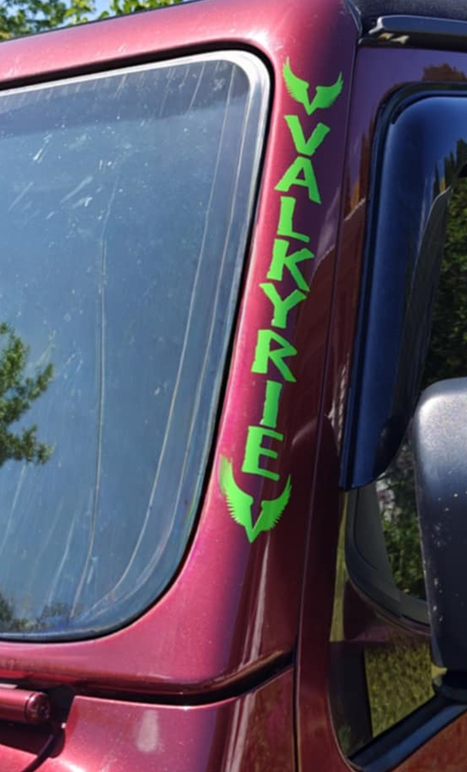 Valkyrie Vertical Banner – Valkyrie Gear